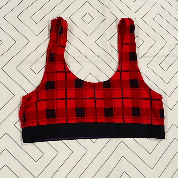 MeUndies | Intimates & Sleepwear | Meundies Plaid Bralette | Poshmark